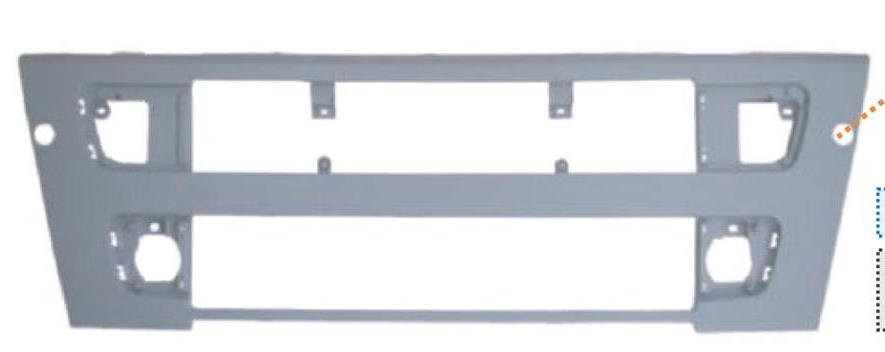 VOLVO FH12 Lower Grille - 20453716 - 20516776 - | e-Factory Outlet